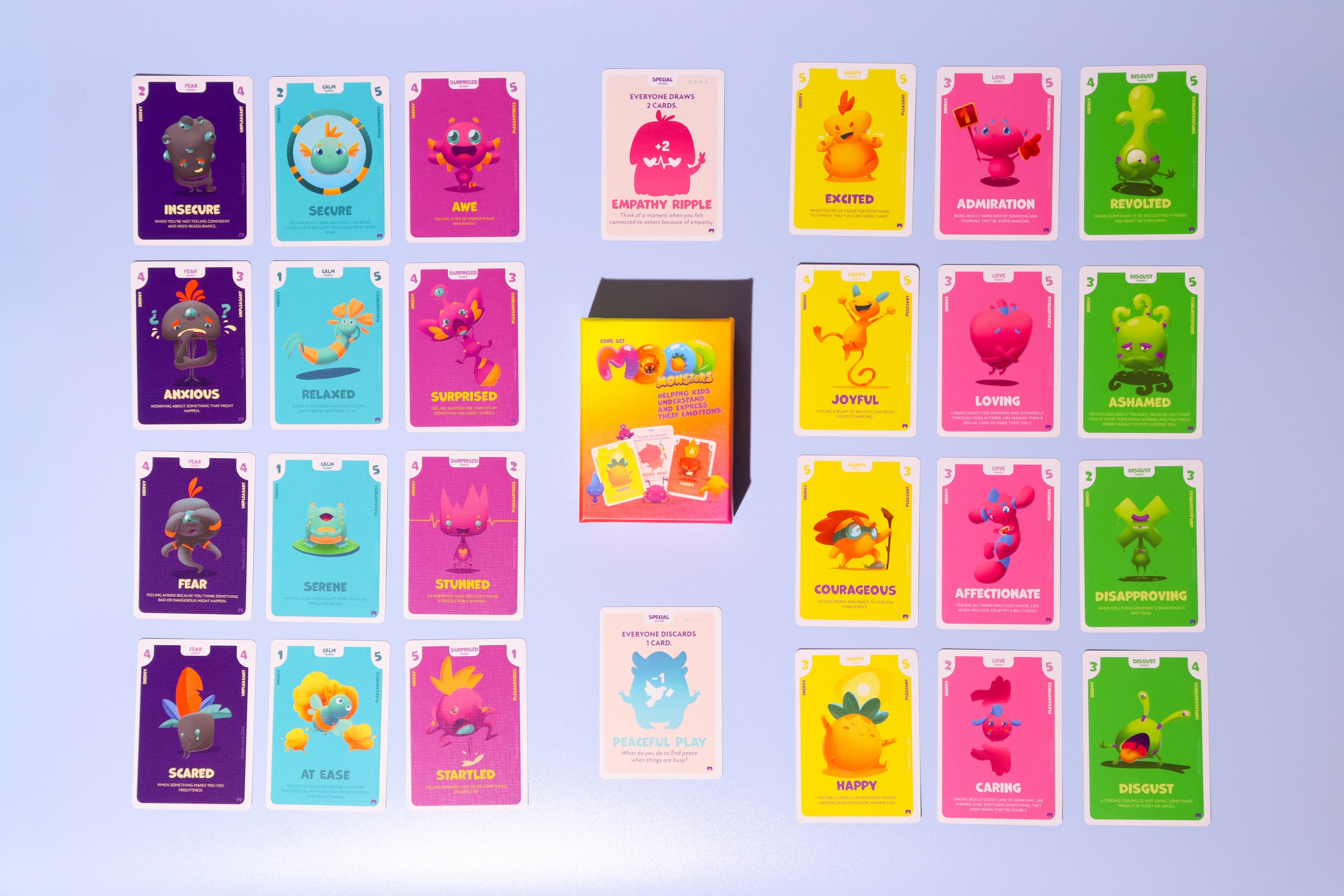 Mood Monsters Card Game